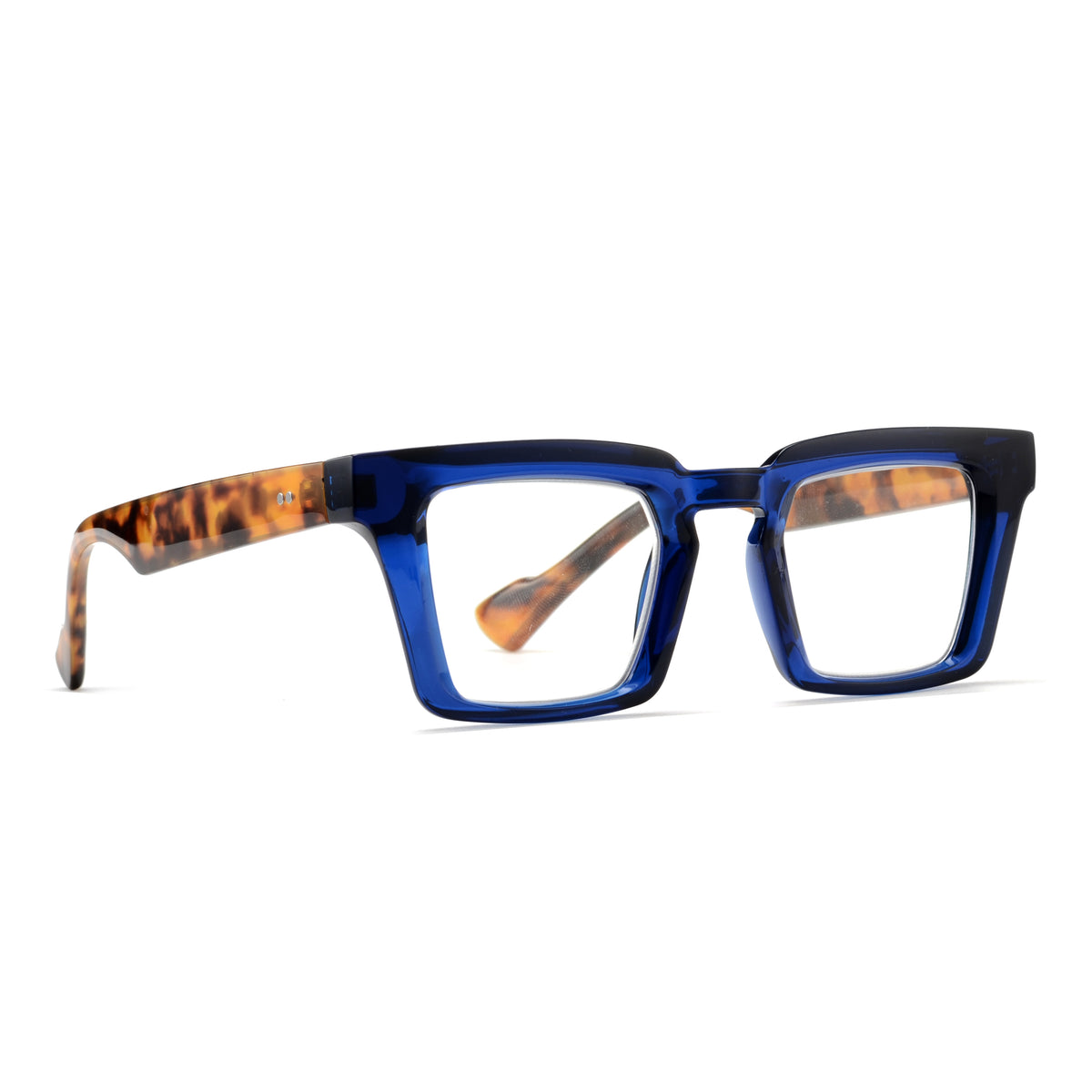 BLAKE | Navy Blue | Tortoise | Blue Light – Ryan Simkhai Eyeshop