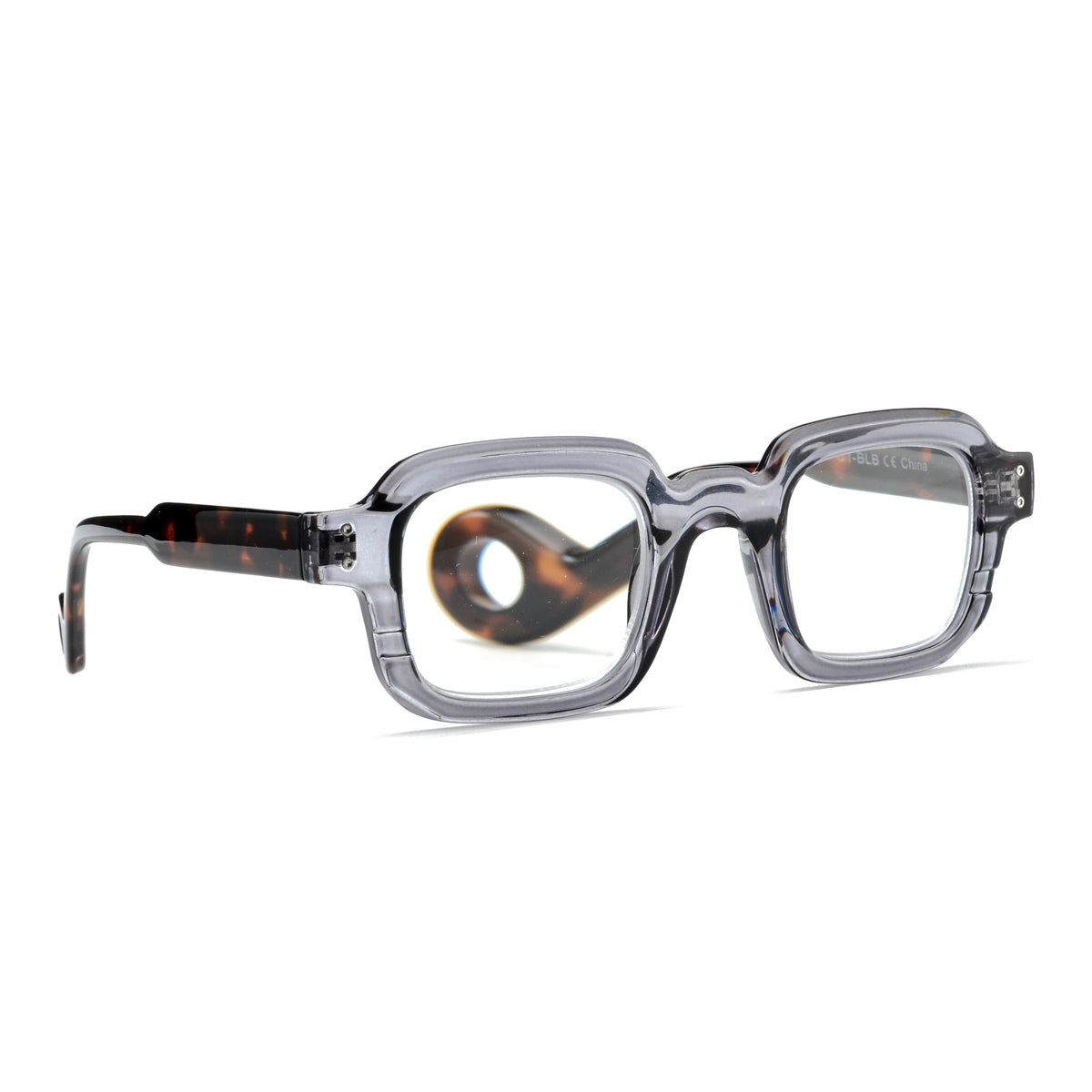 CAIN | Transparent Grey | Tortoise Temples | Blue Light – Ryan Simkhai ...