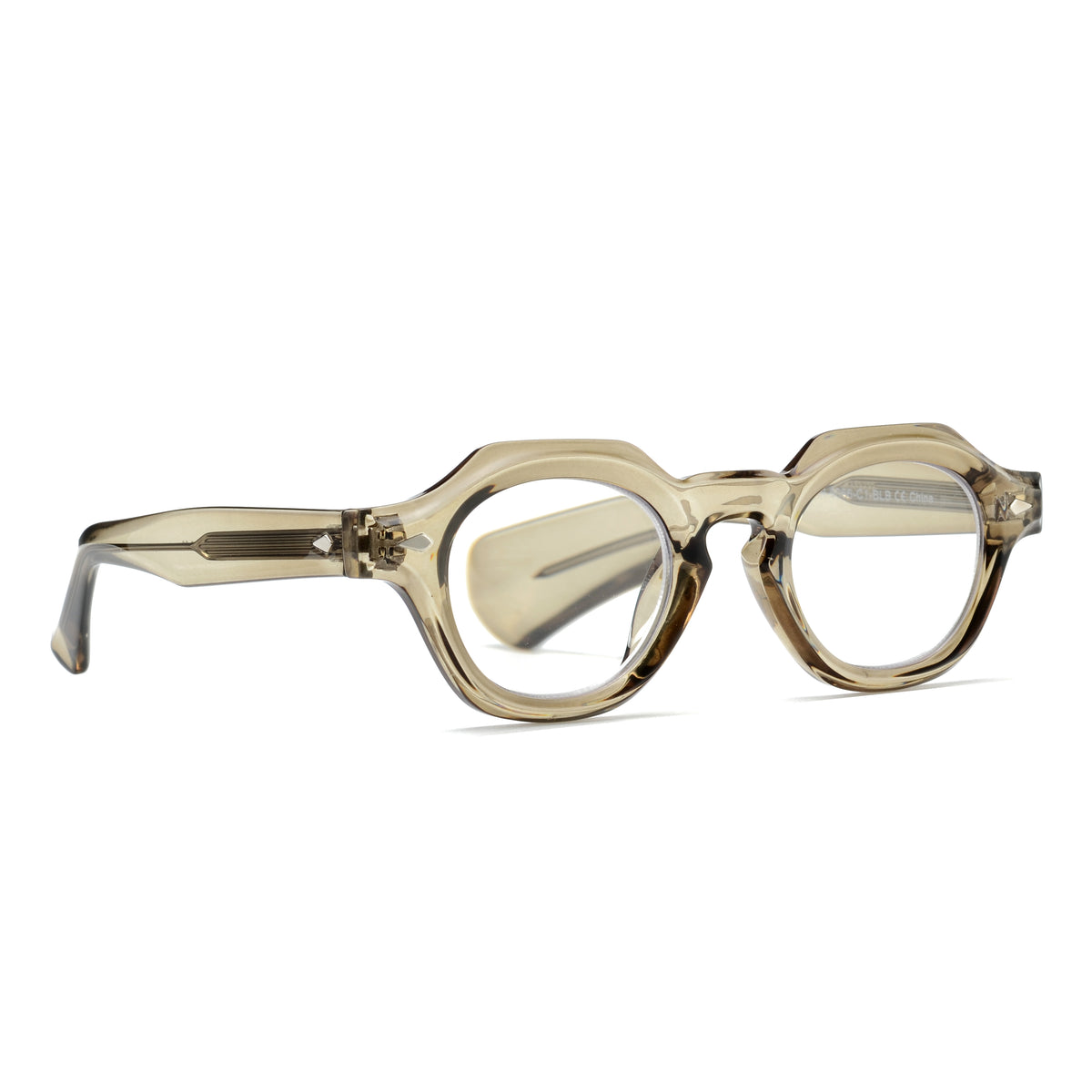 TOBY | Transparent Olive Green | Blue Light – Ryan Simkhai Eyeshop