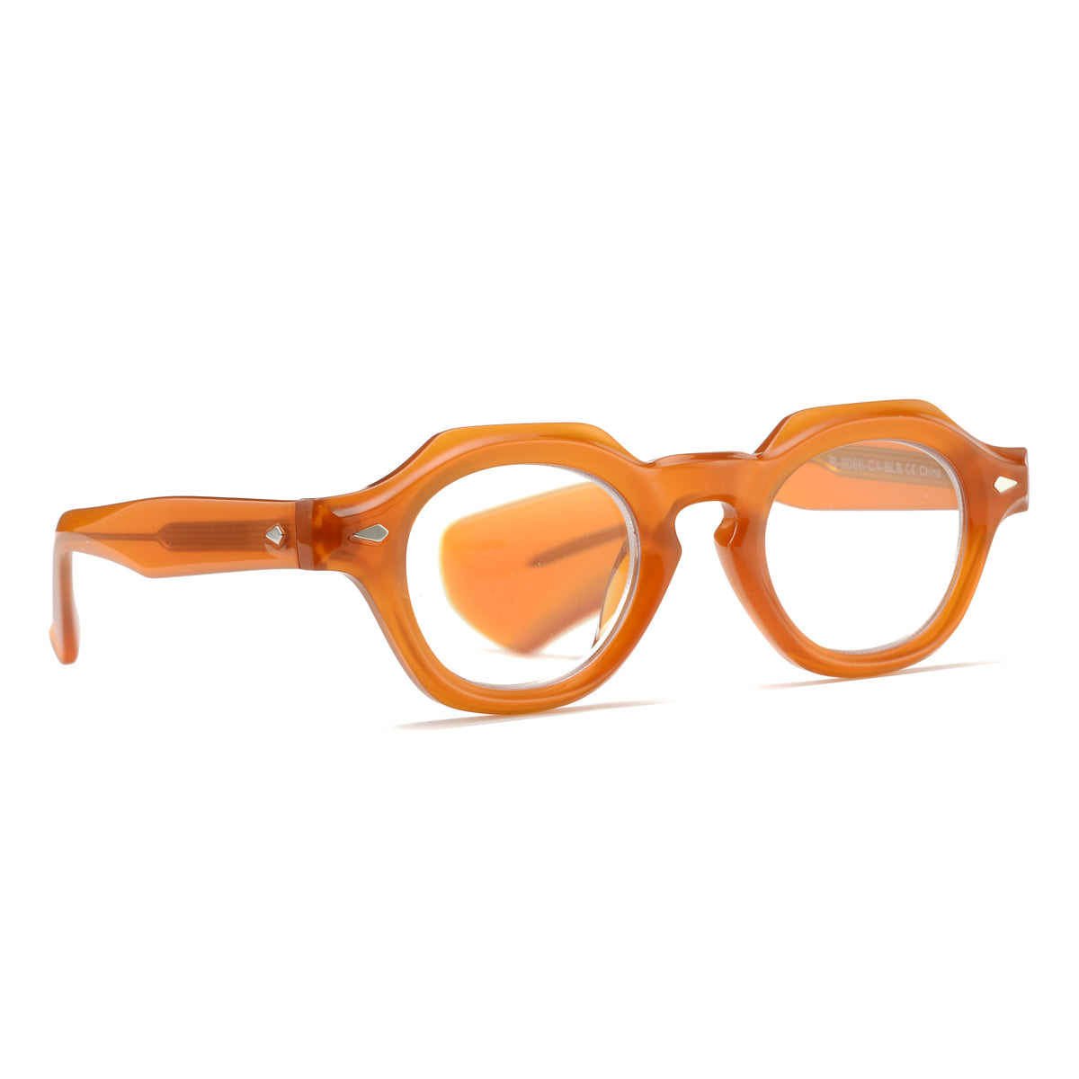 TOBY | Transparent Caramel | Blue Light – Ryan Simkhai Eyeshop