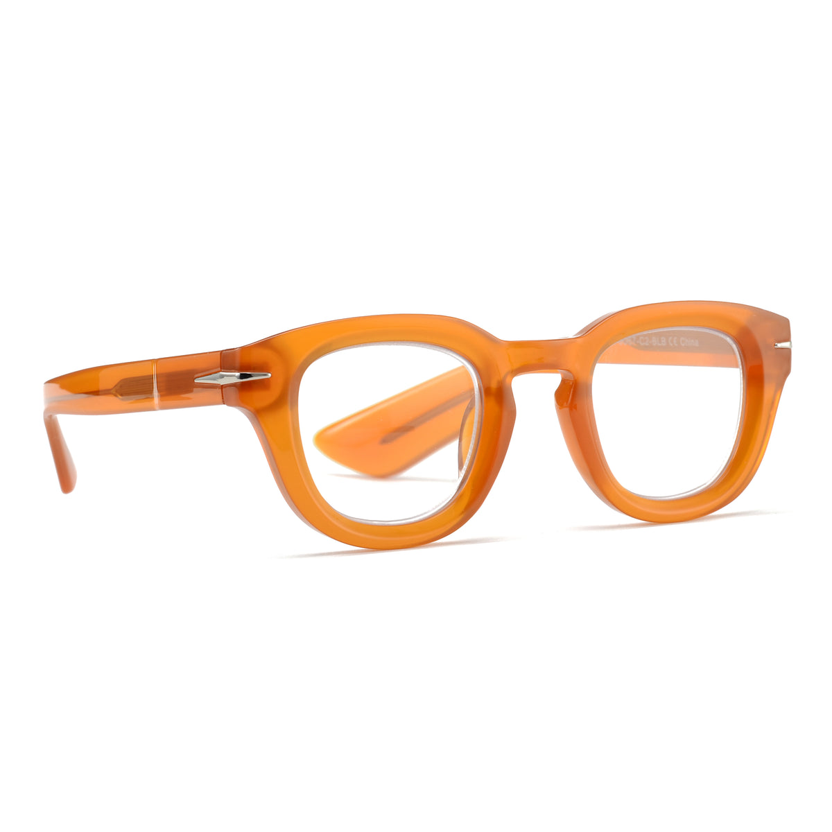 DARCY | Transparent Caramel | Blue Light – Ryan Simkhai Eyeshop