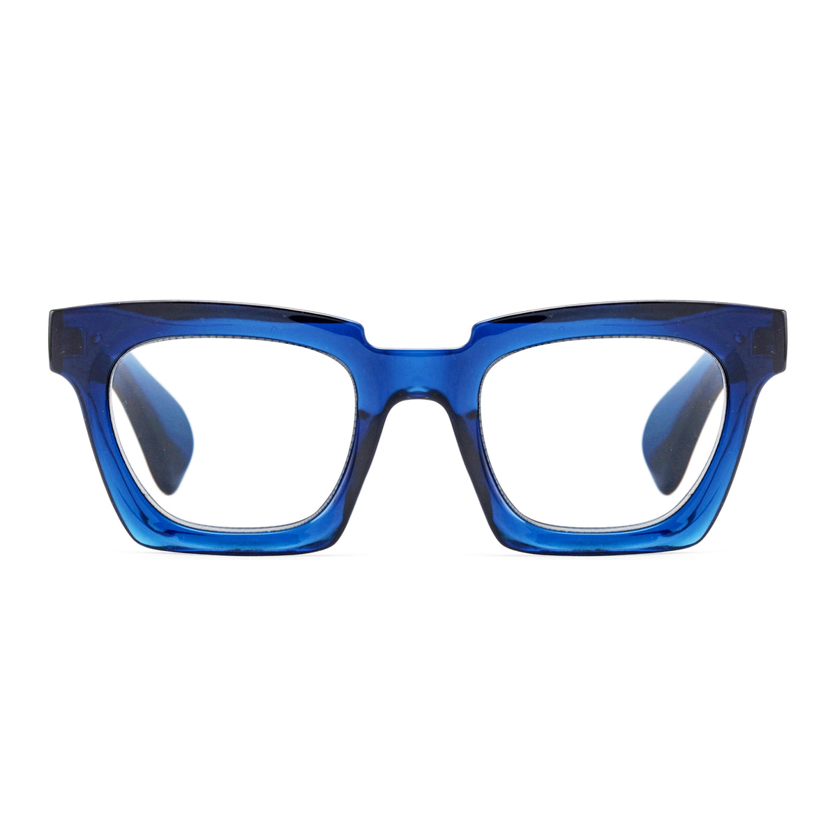 DREW | TRANSPARENT NAVY BLUE | Progressive Blue Light – Ryan Simkhai ...